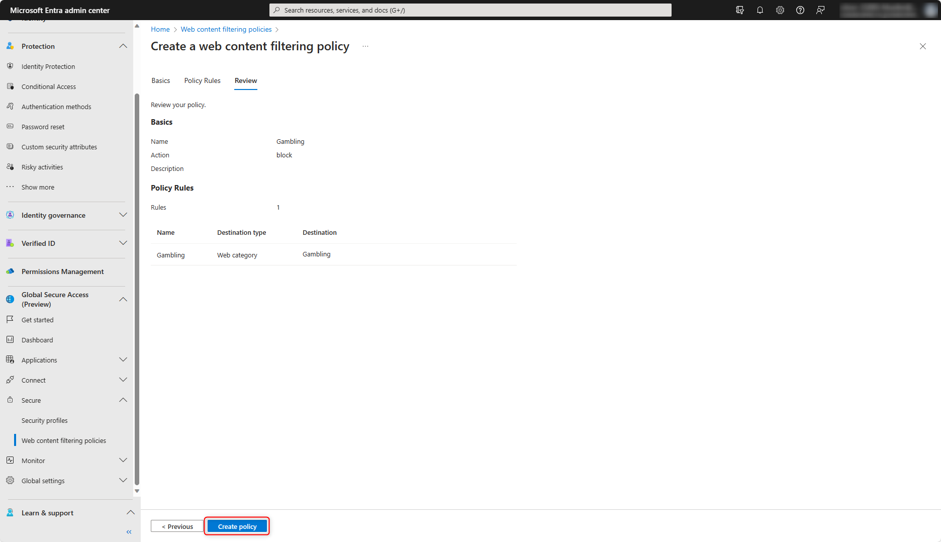 Microsoft Entra Internet Access Protect Users With Powerful Web Content Filtering Cloudcoffeech