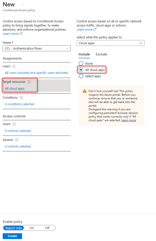 Microsoft Entra Conditional Access Block Authentication Flows Cloudcoffeech